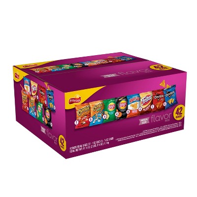 Frito Lay Flavor Mix 42ct : Target