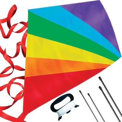 Joyfy 3 Packs Large Delta Kite, Easy To Fly Giant Kites For Kids And ...