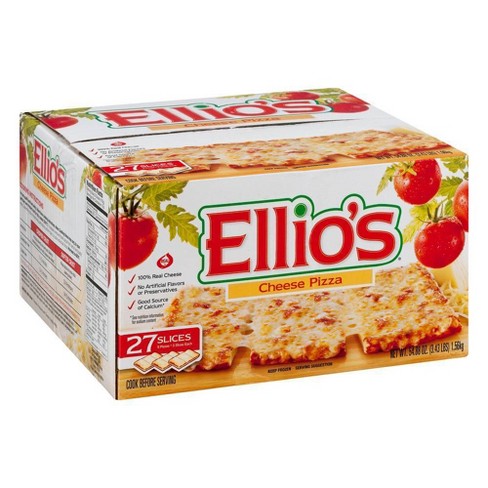 Ellio's 27 Slice Cheese Frozen Pizza - 54.88oz : Target
