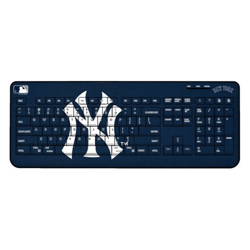 Keyscaper New York Yankees Solid Wireless Usb Keyboard : Target