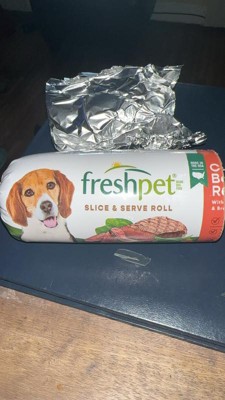 Freshpet Select Roll Chunky Vegetable And Beef Recipe Refrigerated Wet ...