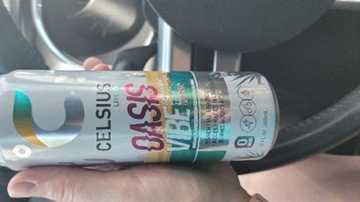Celsius Sparkling Oasis Vibe Energy Drink - 12 Fl Oz Can : Target