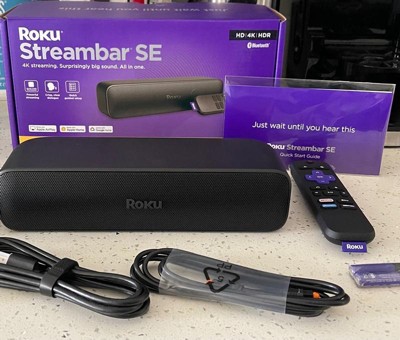 Roku Streambar Se 2-in-1 Tv Soundbar With Built-in Streaming, Premium ...