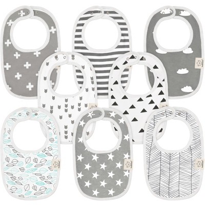Keababies 8pk Organic Baby Bibs For Boy, Baby Drool Bib For Baby Boys ...