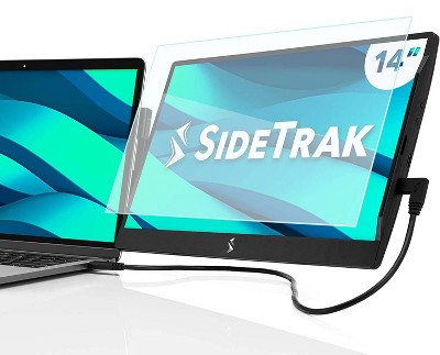 Sidetrak Swivel 14" Attachable Portable Monitor For Laptop - Ips Full ...