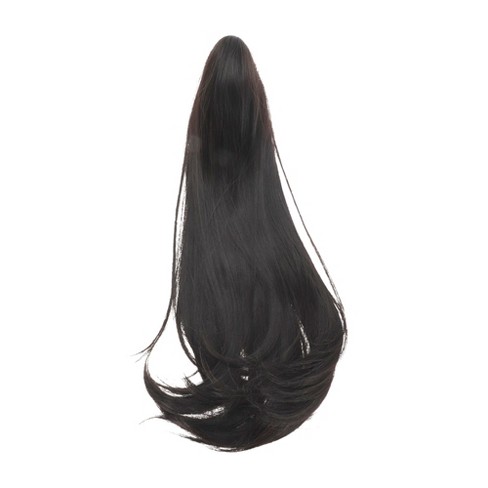 Unique Bargains Medium Length Ponytail Wig Hair Clips 17.72" Length ...