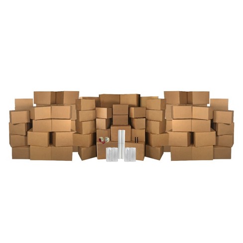 Ubmove 7 Room Basic Moving Kit 88 Moving Boxes, & Moving Supplies : Target