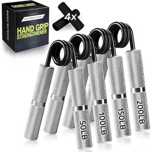 Adjustable Hand Gripper Set (50-300 lbs), Grip Strength Trainer for ...