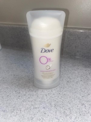 Dove Beauty 0% Aluminum Coconut & Pink Jasmine Women's Deodorant Stick ...