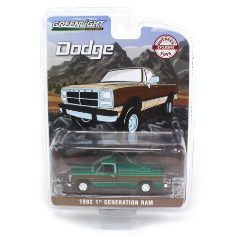 1/64 1992 Dodge Ram 1st Generation, Two Tone Brown, Outback Toys ...