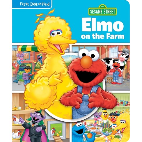 Sesame Street: Elmo On The Farm First Look And Find - By Pi Kids (board ...