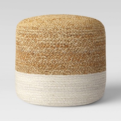Cloverly Chunky Knit Pouf - Threshold™ : Target
