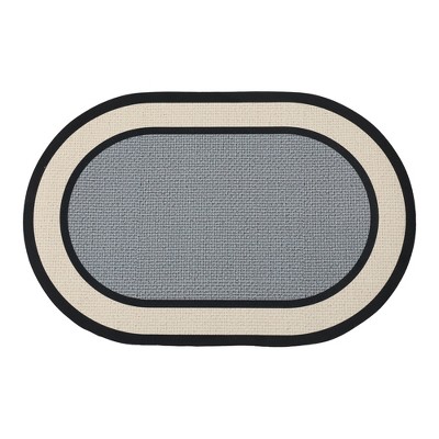 Unique Bargains Oval Bath Mat 1Pc : Target