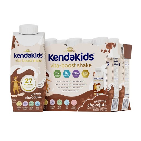 Kendakids Vita-boost Nutritional Shake - Creamy Chocolate - 6pk/48oz ...