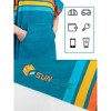 Sun Cube Surf Beach Towel Changing Robe With Hood, Quick Dry Microfiber ...