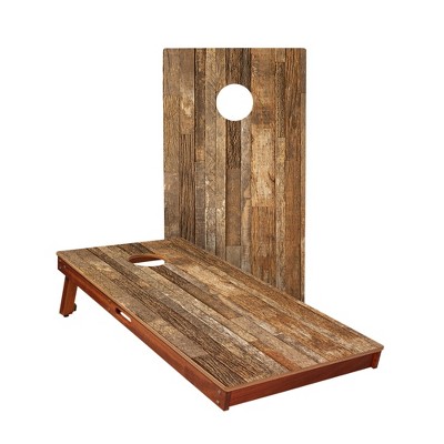 Rustic Wood All-weather Cornhole Boards - Aca Sig Pro Series : Target