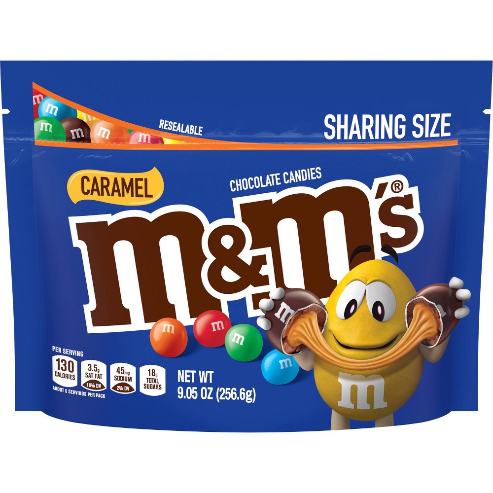 UPC 040000508885 - M&M s Caramel Milk Chocolate Candy Sharing Size - 9. ...
