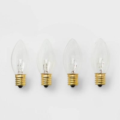 Novelty Lights Amber/orange C7 Incandescent Traditional Vintage ...