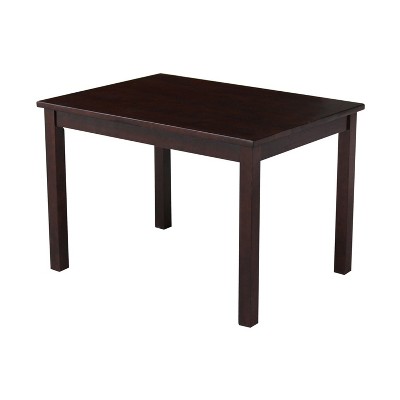 International Concepts Java End Table: Hardwood Frame, Rectangle Accent Table For Living Room ...