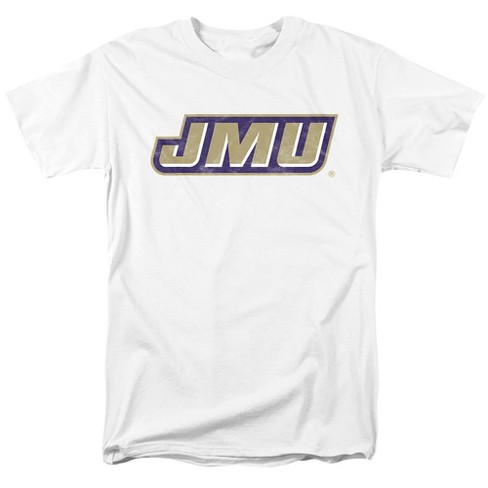 James Madison University Jmu Official Distressed Primary Adult T-shirt ...