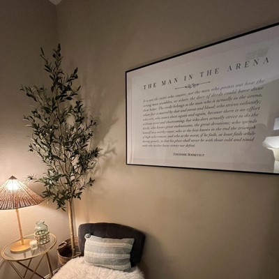 Elevated Aluminum Poster Frame Black - Threshold™ : Target