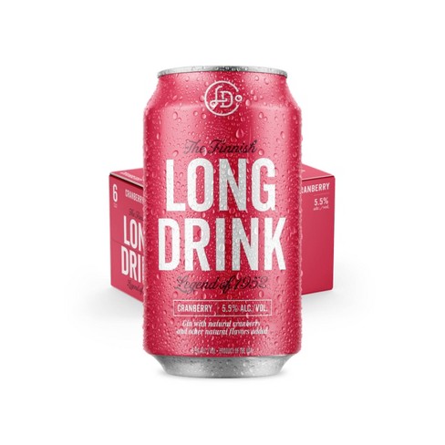 The Finnish Long Drink Cranberry - 6pk/355ml Cans : Target