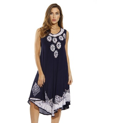 Riviera Sun Batik Embroidered Dress Sundresses for Women : Target