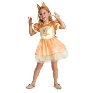 Disguise Toddler Girls' Bluey Bingo Dress Classic Costume : Target