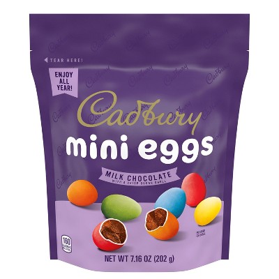 Cadbury Milk Chocolate Mini Eggs Bag Candy - 7.16oz : Target