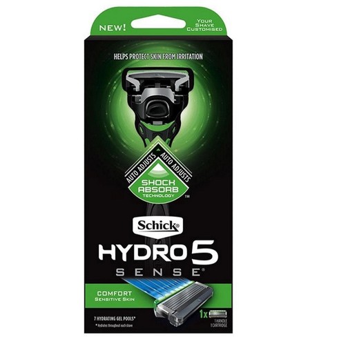 Schick Hydro5 Sense, Comfort For Sensitive Skin, 1 Razor With 1 ...