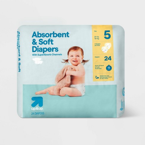 Disposable Diapers - Size 5 - 24ct - Up&up™ : Target