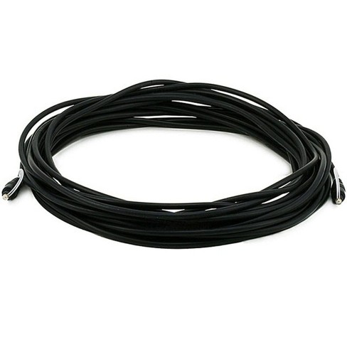 Monoprice Digital Optical Audio Cable - 35 Feet - S/pdif (toslink ...