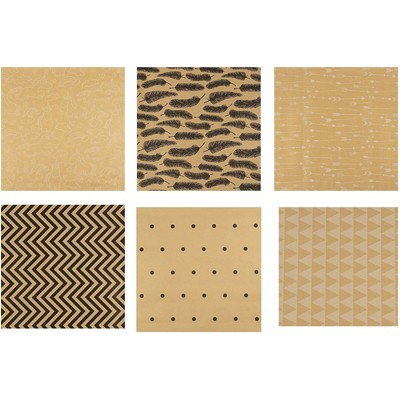 Juvale Kraft Paper Roll 10 X 1200 In, Brown Shipping Paper For Gift ...