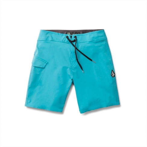 Volcom Boys Lido Solid Mod Tech Boardshorts Trunks Clearwater 23