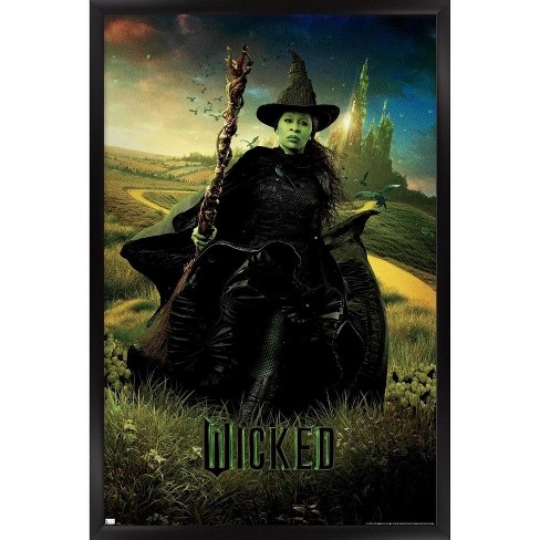 Trends International Wicked - Elphaba One Sheet Framed Wall Poster ...