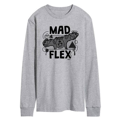 Men's Disney Mad Flex Sully Long Sleeve Graphic T-shirt - Athletic ...