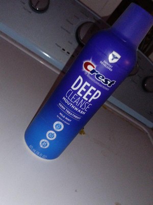 Crest Deep Cleanse Germ Treatment Mouthwash Mild Mint - 475ml : Target