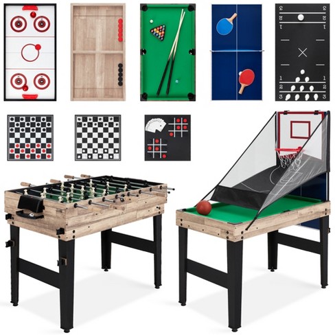 Best Choice Products 13-in-1 Combo Game Table Set W/ Ping Pong ...