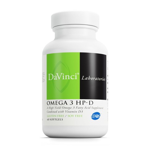 Davinci Labs Omega 3 Hp-d - Dietary Supplement To Support Immune System ...