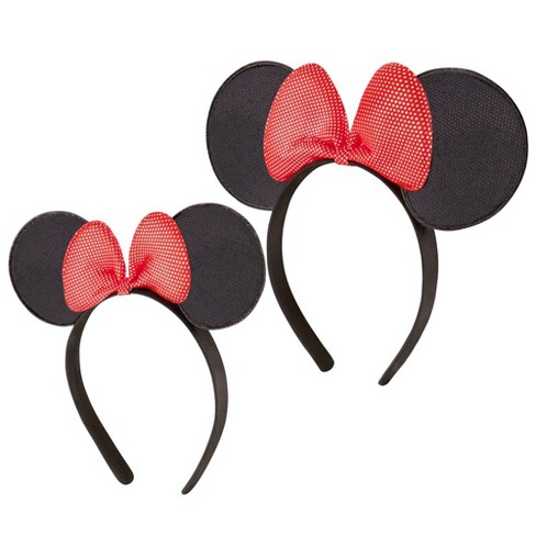 Disney Minnie Mouse Mommy And Me Ears Headbands, Matching For Adult And ...