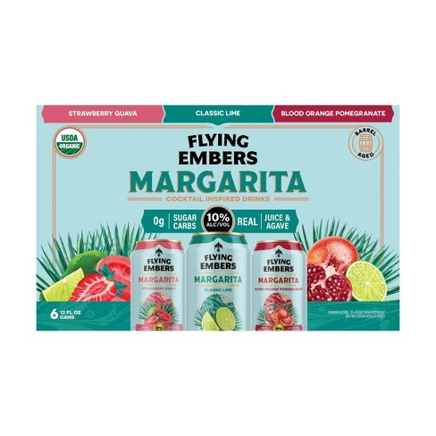 Flying Embers Sparking Margarita Variety - 6pk/12 Fl Oz Cans : Target