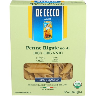 De Cecco Pasta Penne Rigate - Pack Of 12 - 12 Oz : Target