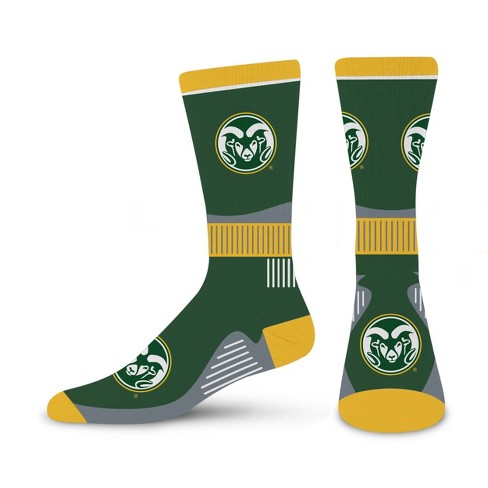 Ncaa Colorado State Rams Large Crew Socks : Target