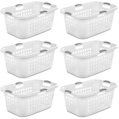 1.5bu Laundry Basket White - Brightroom™ : Target