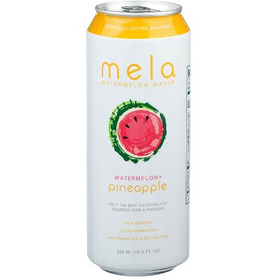 Mela Watermelon Pineapple Juice - Case Of 12 - 16.9 Fl Oz : Target
