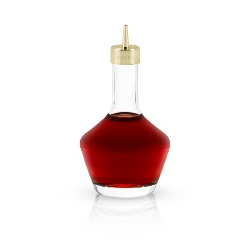 Bitters Bottle With Gold Dasher Top By Viski® : Target