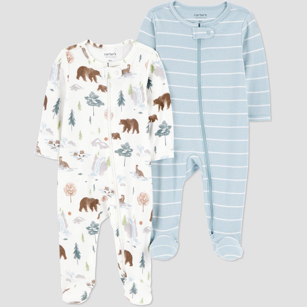 UPC 197233289705 - Carter's Just One You® Baby Boys' 2pk Forest/Striped ...