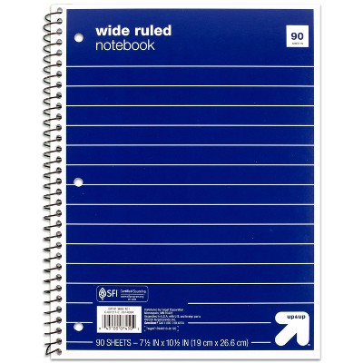 Wide Ruled Notebook : Target