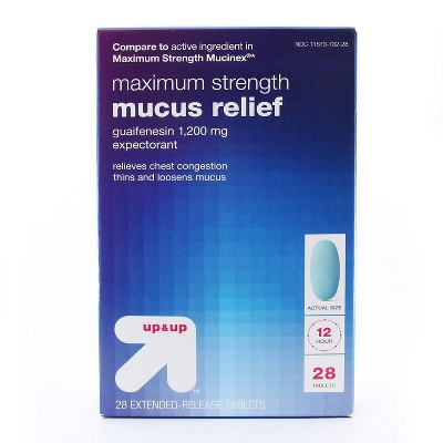 Maximum Strength Mucus Relief Tablets - 28ct - Up&up™ : Target