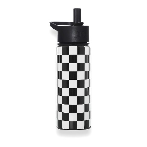 Wildkin 18 Oz Stainless Steel Insulated Water Bottle For Kids (black ...